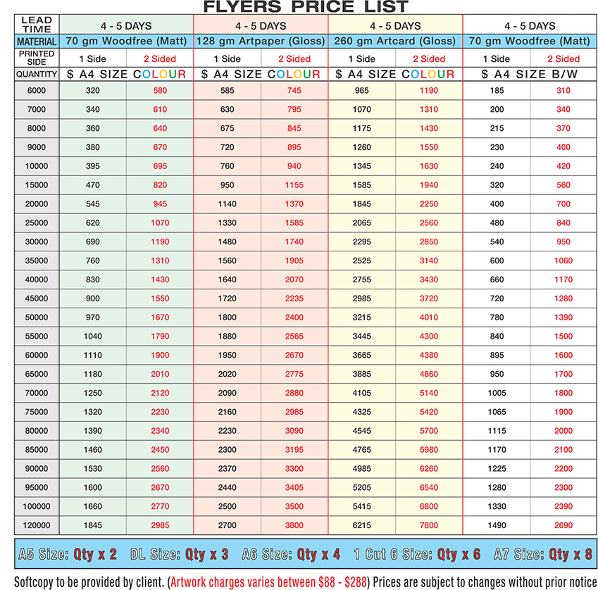 Flyers-price-part2 - Instant Printing Services Singapore | Cheap and ...